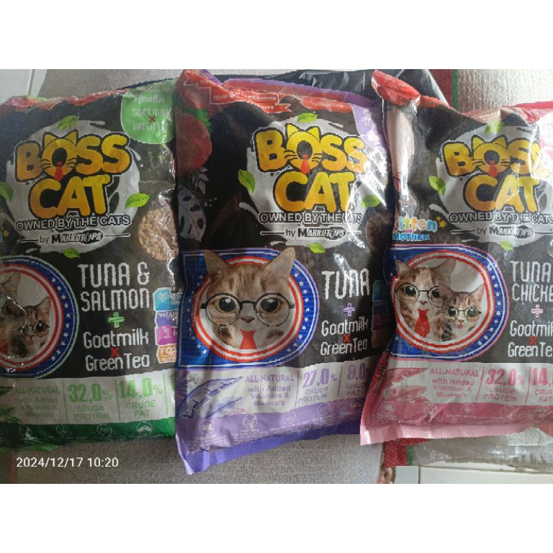 Jual Boss cat dryfood by markotops / Boss cat makanan kucing | Shopee ...
