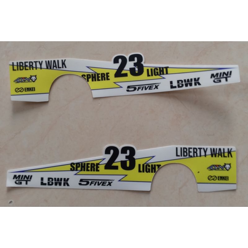 Jual livery miniatur bus plastik edisi LBWK (sphere 23 light) mini GT ...