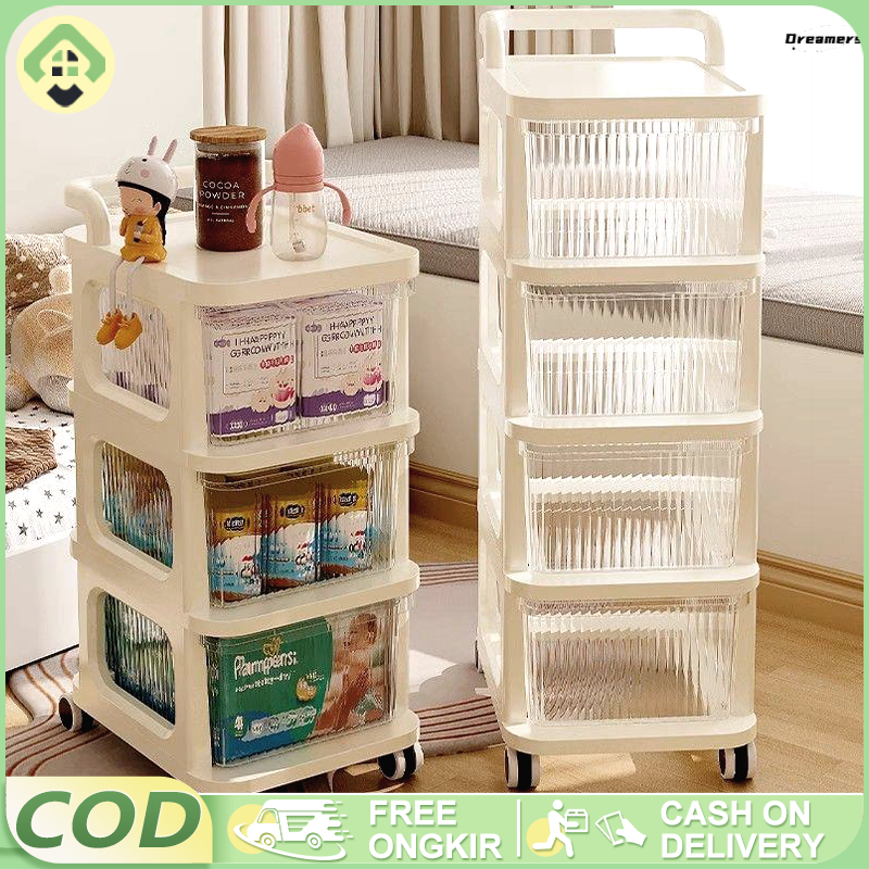 Jual Stand Troli Laci Dengan Roda Homestorage Rak Susun Rak Penyimpanan ...