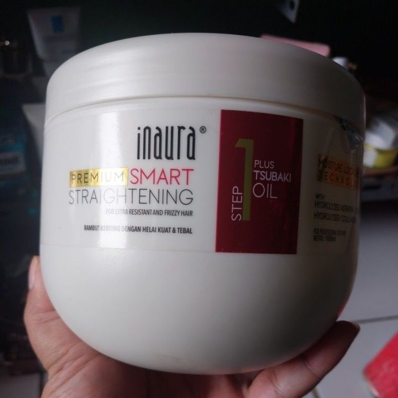 Jual Inaura Premium Smart Straightening Step 1 1000ml | Shopee Indonesia