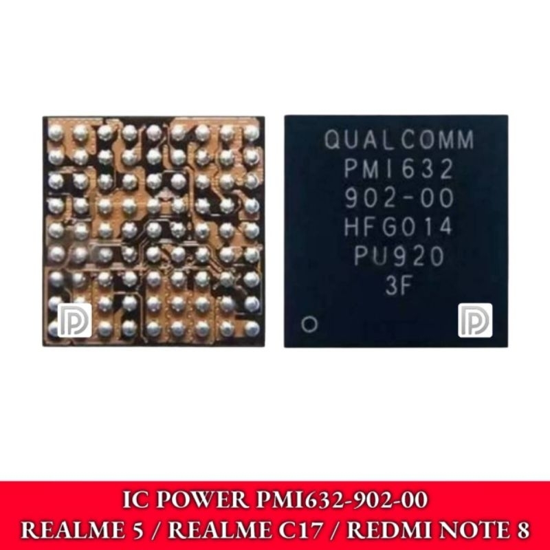 Jual IC POWER PMI632-902-00 REALME 5 / REALME C17 / REDMI NOTE 8 ...