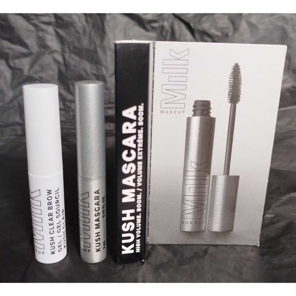 Jual Milk Makeup Set Kush Mascara & Clear Brow Gel | Shopee Indonesia