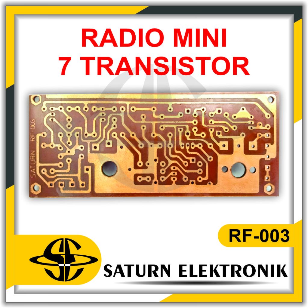 Jual PCB Radio Mini 7 Transistor RF-003 | Shopee Indonesia