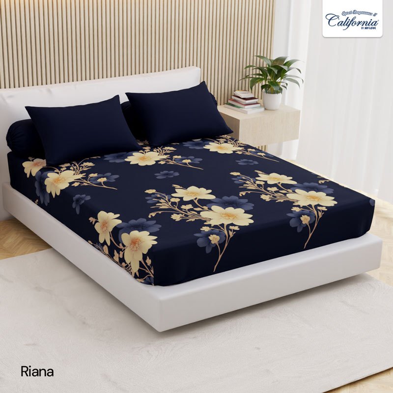 Jual CALIFORNIA Sprei Fitted Riana | Shopee Indonesia