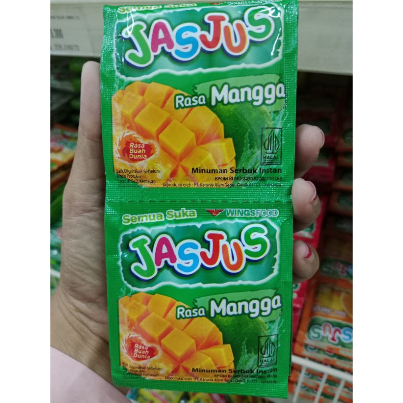 Jual JasJus Rasa Mangga 1 Renceng isi 10 Sachet | Shopee Indonesia