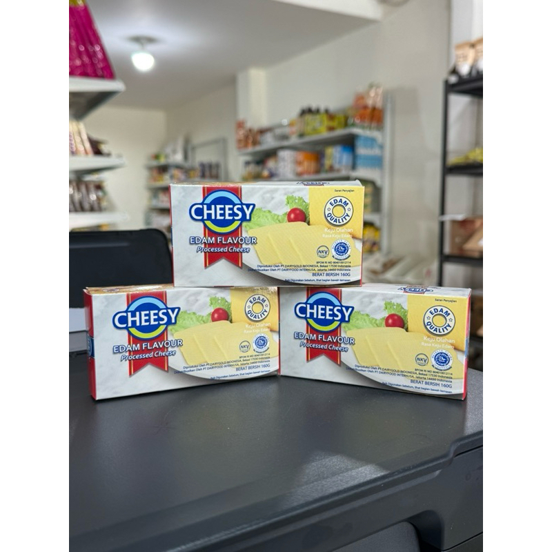 Jual CHEESY edam flavour 160gr | Shopee Indonesia