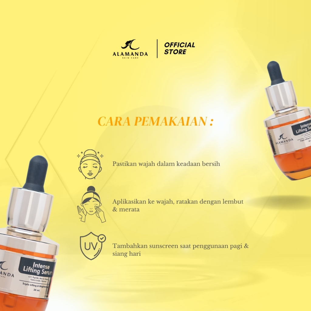 Jual Serum Intense Lifting Alamanda Skincare (Kemasan Baru 30ml ...