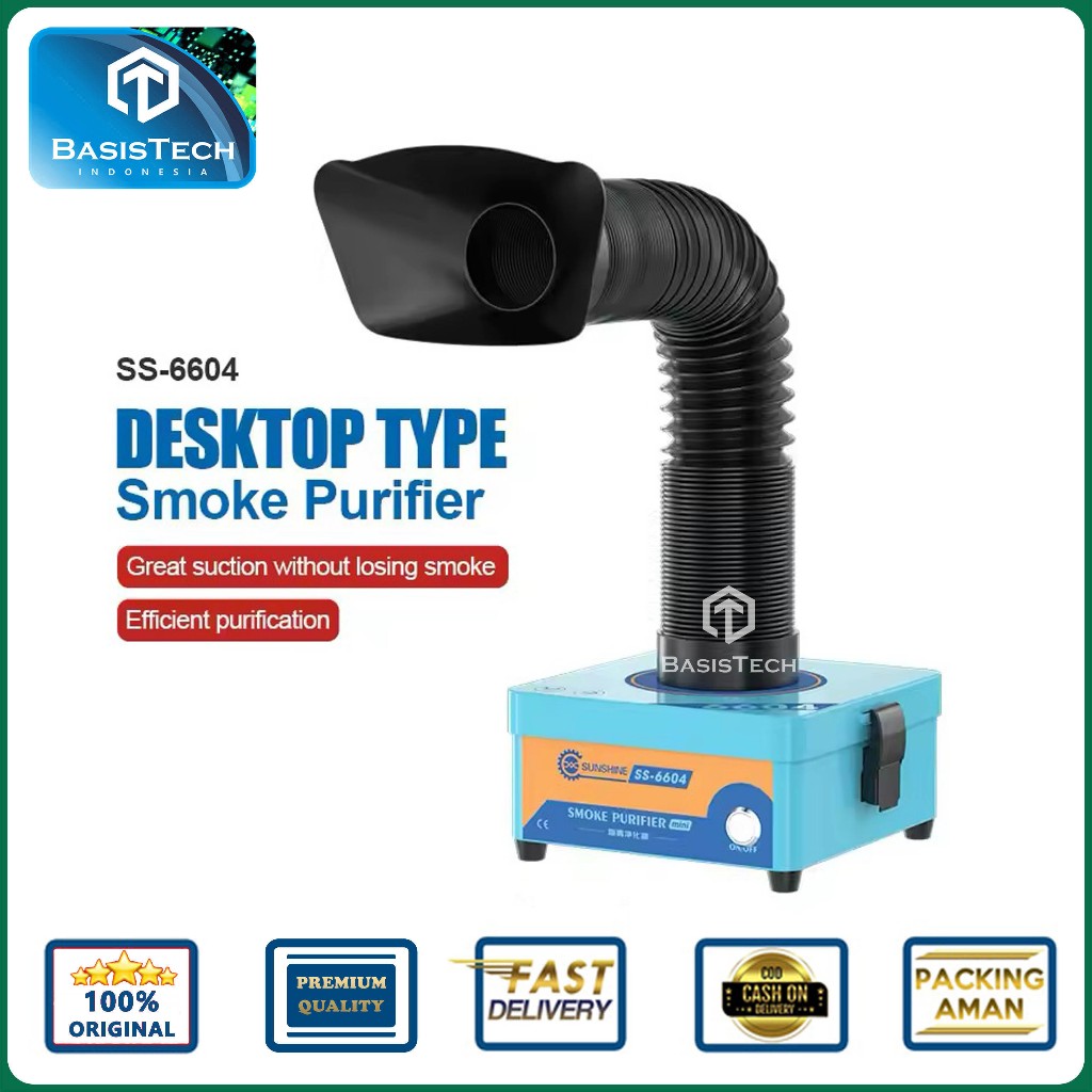 Jual MESIN PENGHISAP ASAP SOLDER TIMBAL - SMOKE PURIFIER SUNSHINE SS ...