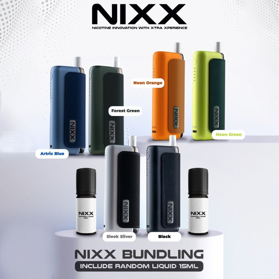 Jual Nixx Filter Plus Bundling Edition Pod Kit + Nixx Salt Nic 15ML by JVS x Raffi Ahmad - Nixx ...