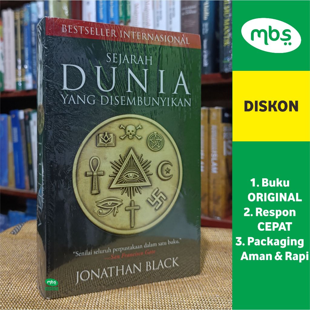 Jual BUKU SEJARAH DUNIA YANG DISEMBUNYIKAN (SOFT COVER) - Jonathan Black | Shopee Indonesia