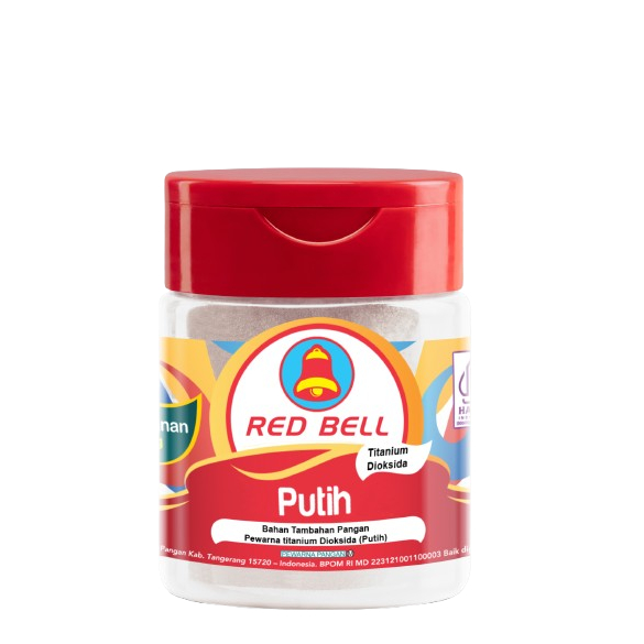 Jual Red Bell Pewarna Powder Putih 45gr | Shopee Indonesia