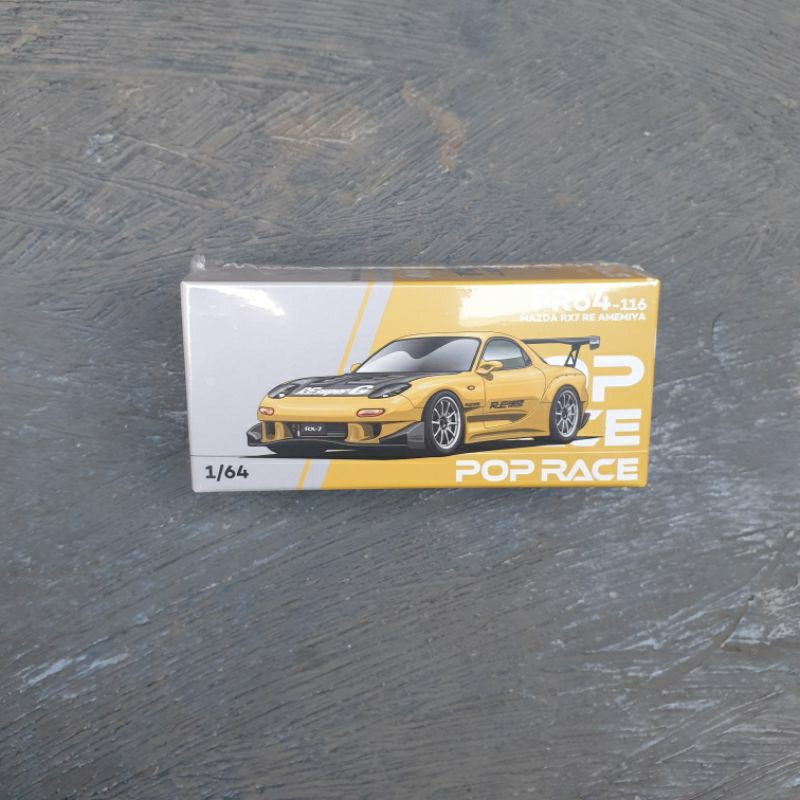 Jual Poprace Pop Race Mazda RX7 FD3S Re Amemiya Widebody Yellow Kuning ...