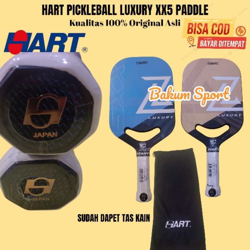 Jual Hart pickleball luxury xx5 paddle kualitas 100% Original Asli Bisa ...