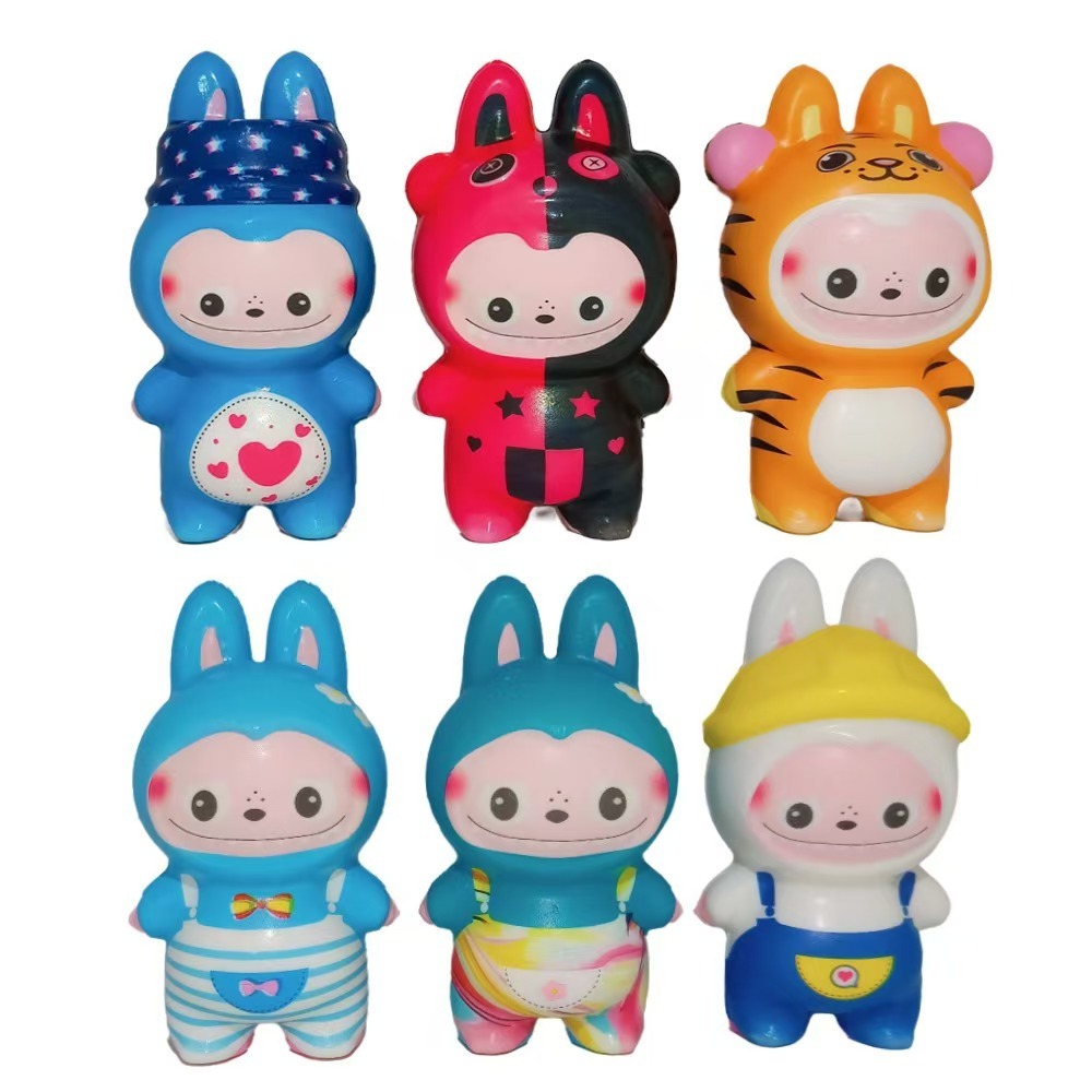 Jual Squishy Slow Labubu Pastel Color Karakter Warna Pencet Dekompresi ...