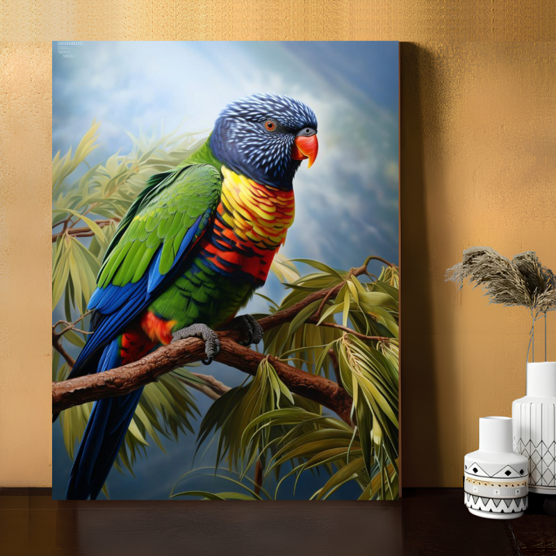 Jual Poster Gambar Burung Hiasan Dinding Aesthetic Bahan MDF Gb19 ...