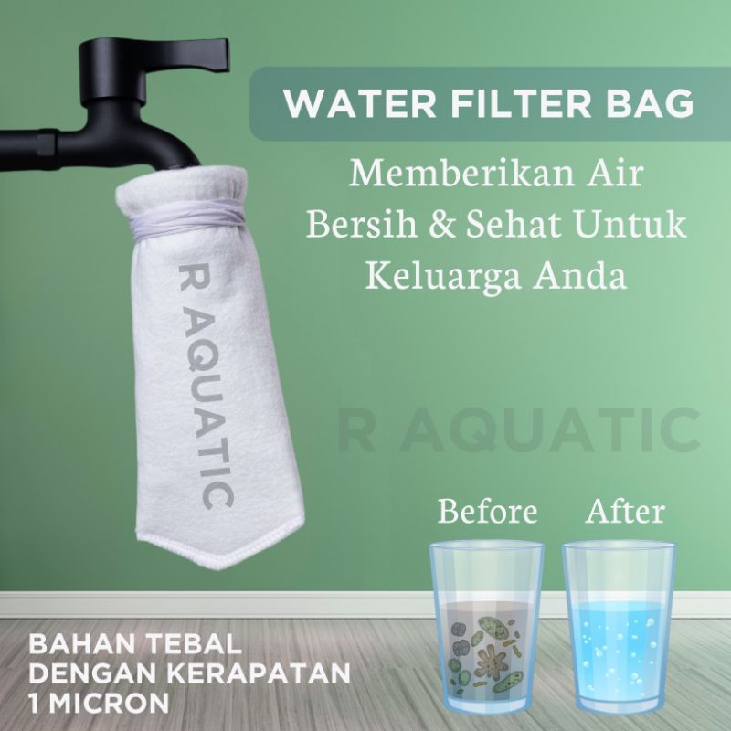 Jual filter bag kain saringan penjernih air sumur keran & Toren ...