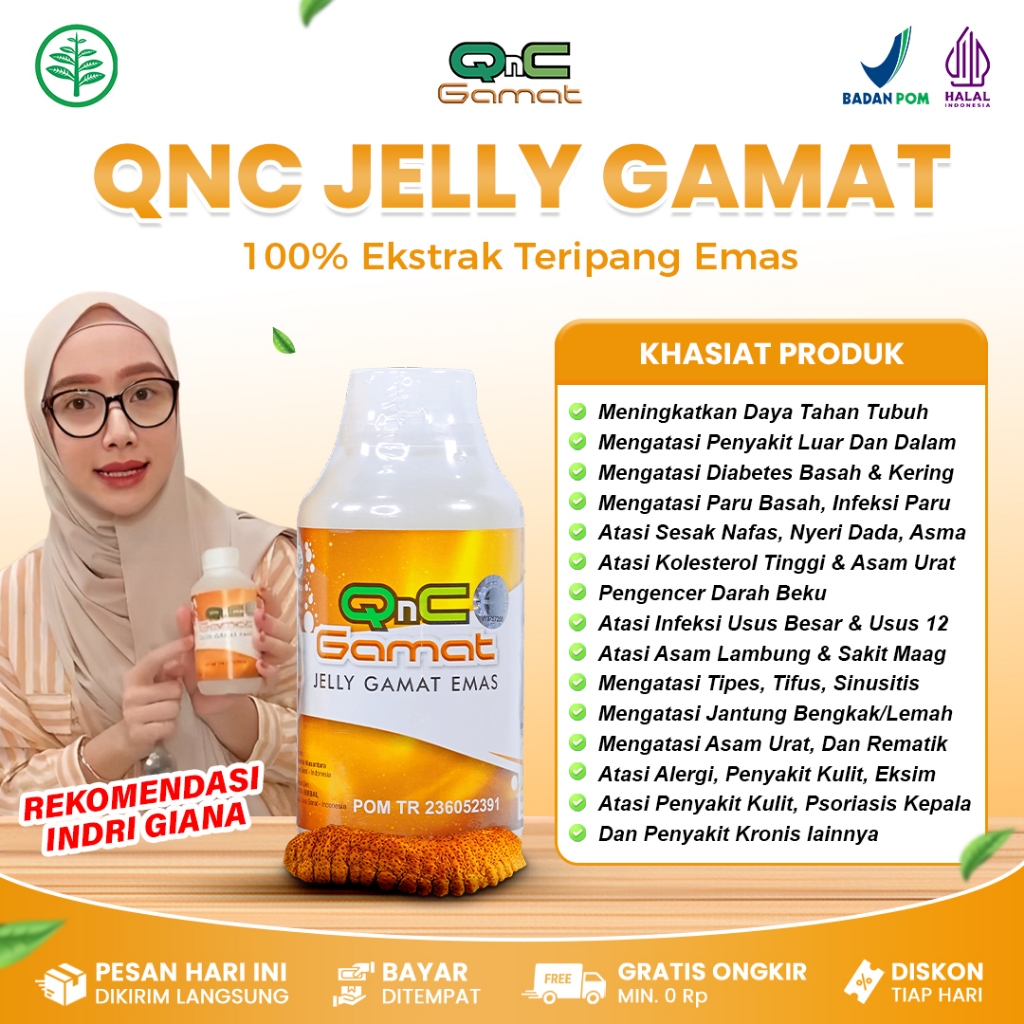 Jual Alawi Herbal - Jelly Gamat Qnc - Jeli Gamat - Jelly Gamat - Qnc ...
