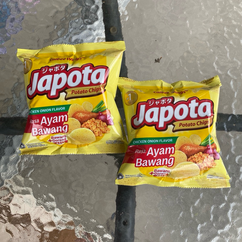Jual Japota Rasa Ayam Bawang kemasan 14 gram Renceng Isi 10 Pcs ...