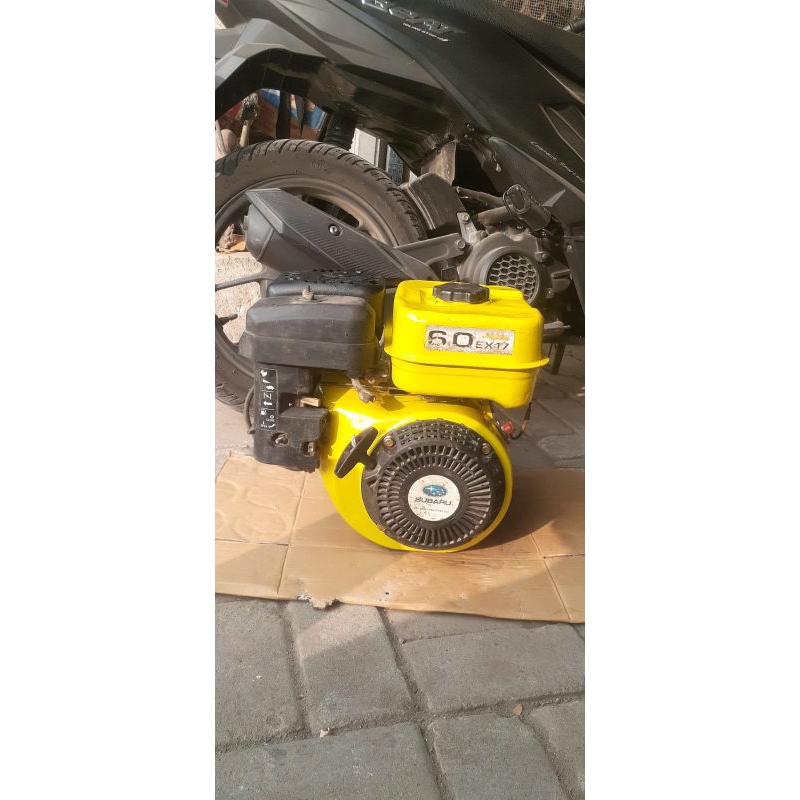 Jual mesin penggerak robin EX17 6,5PK mulus normal siap pakai (second ...