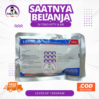 Jual LEVOCAP 100 GRAM - Antibiotik Spektrum Luas Untuk Pencernaan dan ...