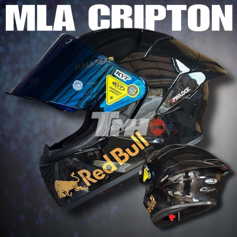 Jual HELM MLA TTC | MLA CRYPTON FULLFACE | Shopee Indonesia