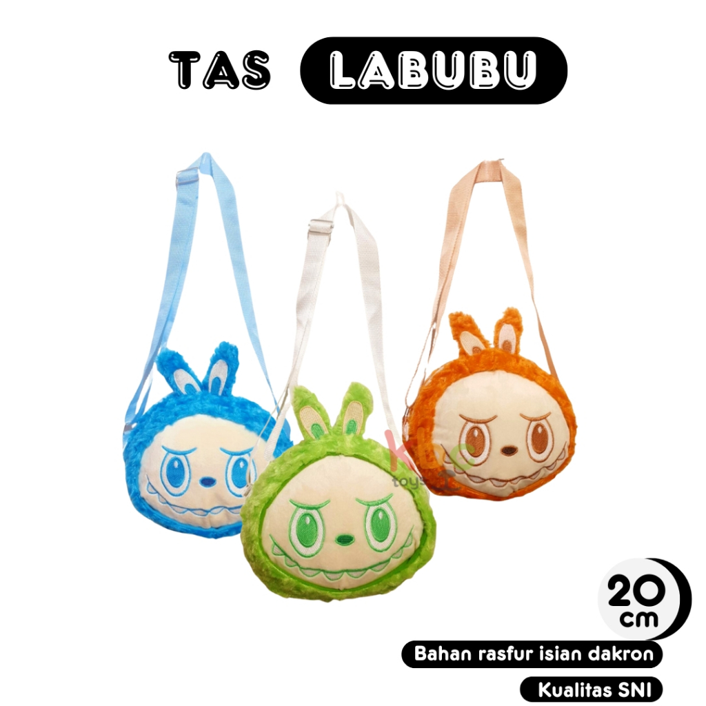 Jual Tas Selempang Labubu The Monster - Tas hp Labubu / Labu-Labu Anak ...
