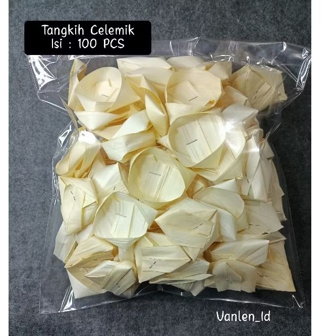 Jual Jejaitan Bali, tangkih celemik (isi 100 pcs) untuk persembahyangan ...