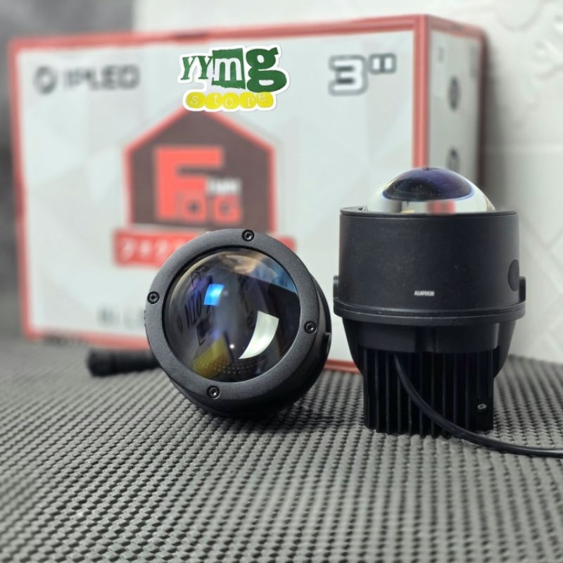 Jual Projector Lens Biled Foglamp IPLED Bi-led 3 Inch Bluelens 3 Warna ...