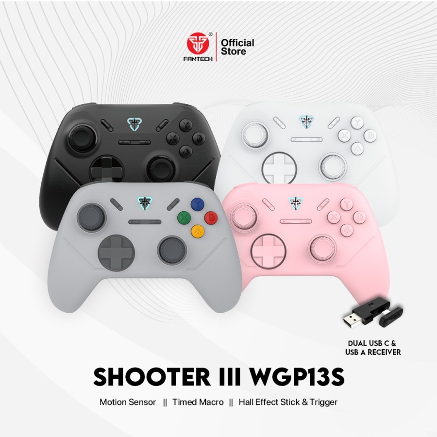 Jual Fantech Gamepad WGP13S SHOOTER III Gaming Joystick USB Type C ...