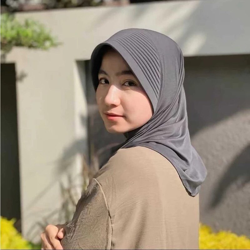Jual Hijab Sport Pet Tebal | Bergo Instan Hijab Olahraga | hijab Instan Sport jersey premium ...