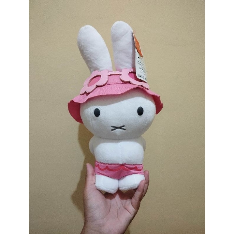 Jual Miffy with pink hat plush | Shopee Indonesia