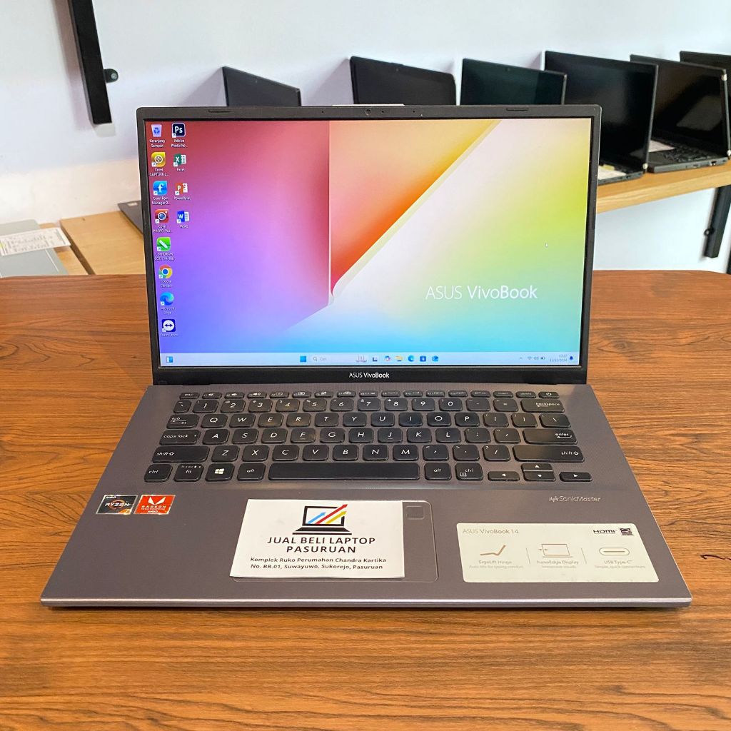 Jual Asus Vivobook A412DA, AMD Ryzen 7-3700U, ram 8gb, ssd 512gb ...