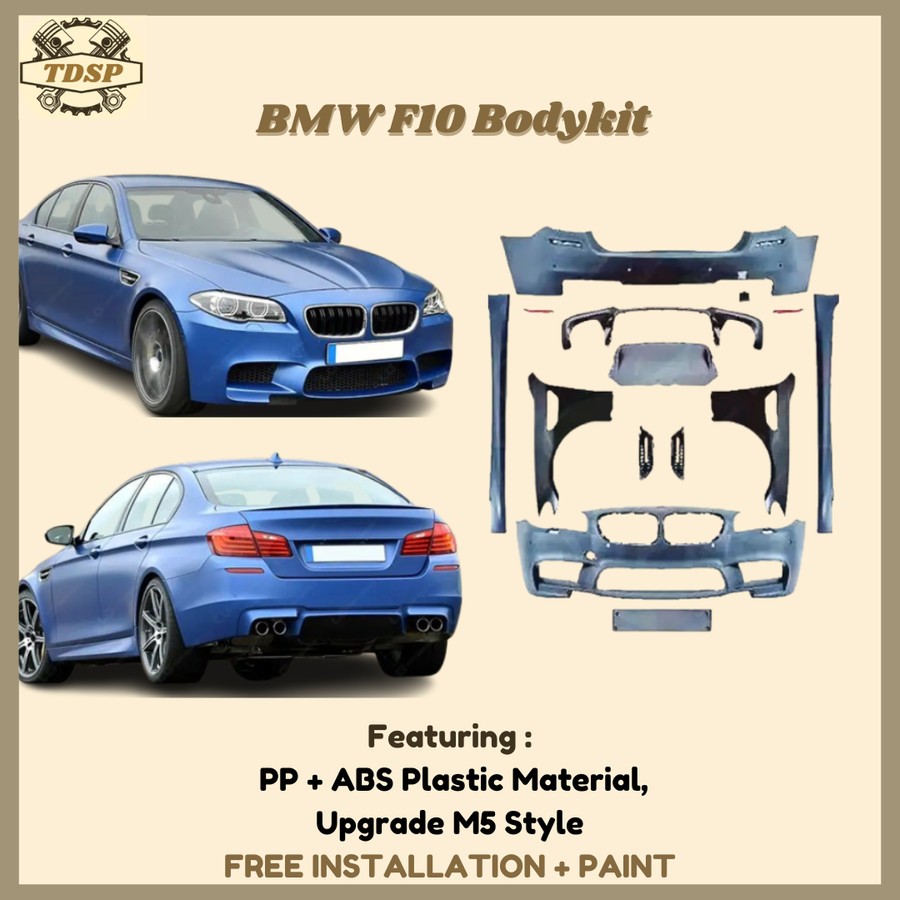 Jual Bodykit BMW F10 M5 Body Kit 520i 528i 523i 535i | Shopee Indonesia