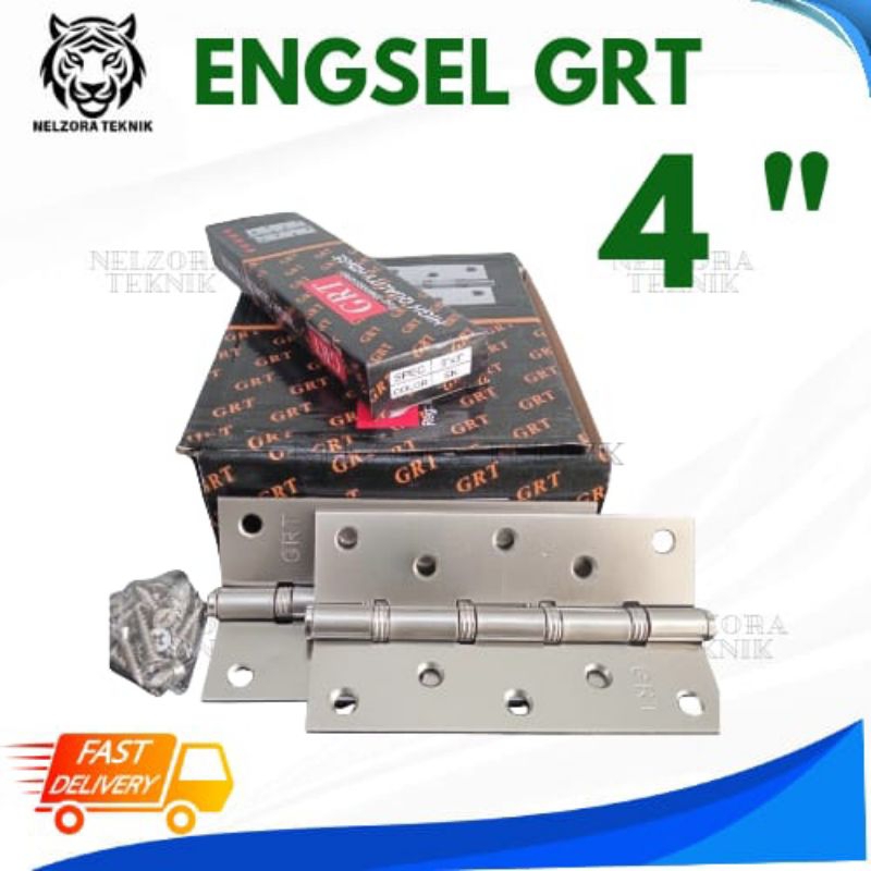 Jual ENGSEL PINTU JENDELA BEARING TEBAL GRT 4 INCH | Shopee Indonesia