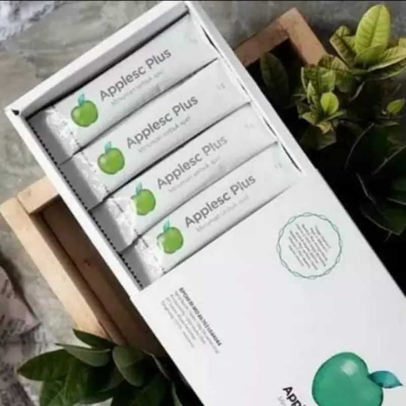 Jual Applesc Plus Asli Original 1 Box Isi 30 Sachet Biogreen Science ...