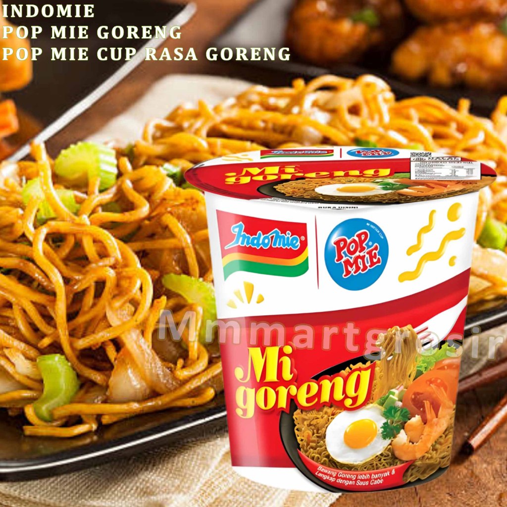 Jual Indomie / Pop Mie Instan Cup / Pop Mie Rasa Mie Goreng / 80gr | Shopee Indonesia