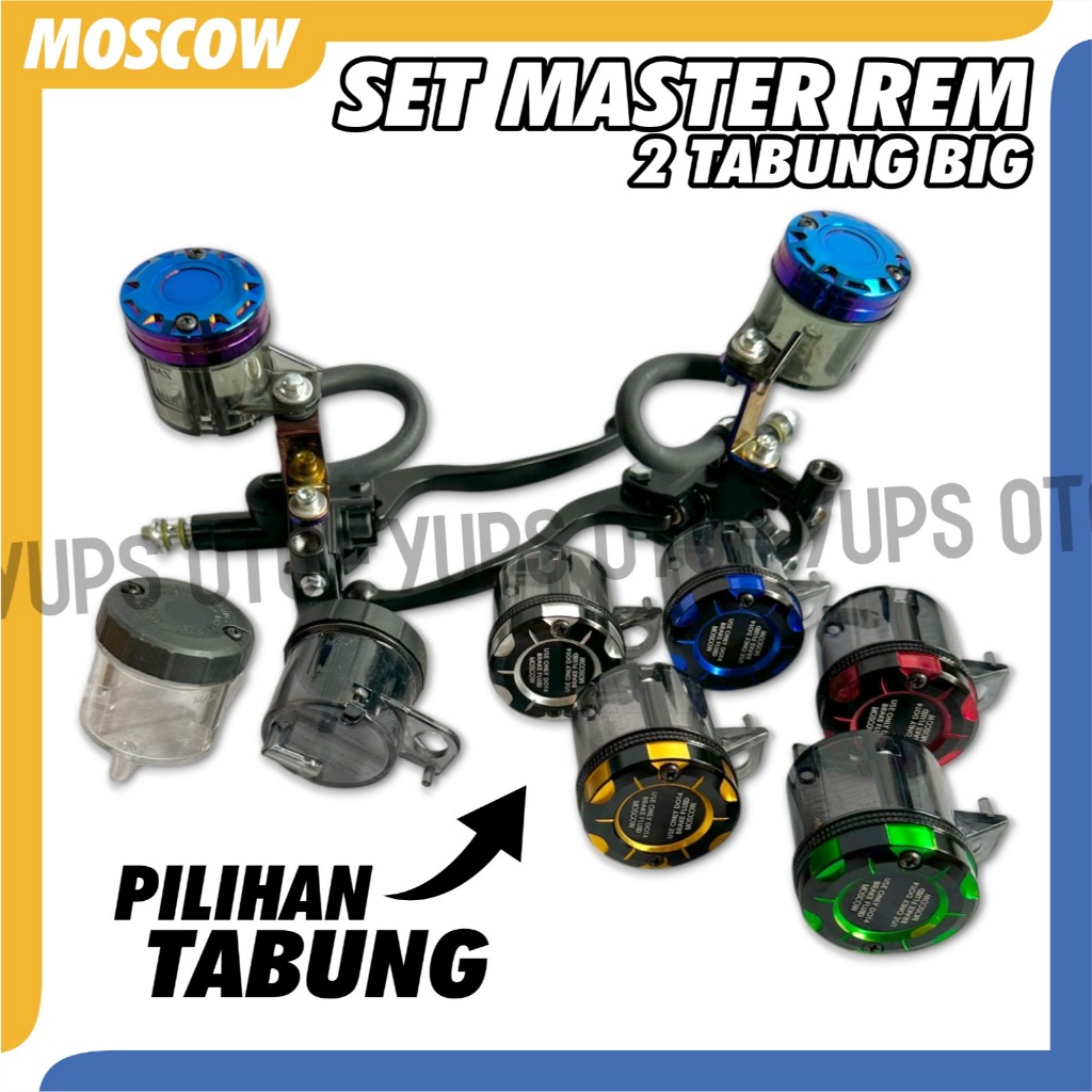 Jual MASTER REM DOUBLE TABUNG BIG SMOKE MASTER REM DEPAN NMAX TABUNG ...