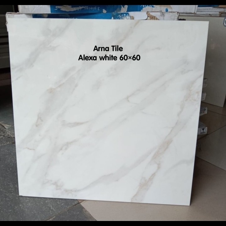 Jual GRANIT LANTAI PUTIH CORAK ALUR CREAM UKURAN 60X60 | ARNA ALEXA ...