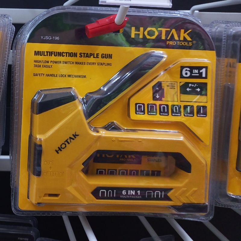 Jual HOTAK STAPLER GUN 6 IN 1 | Shopee Indonesia