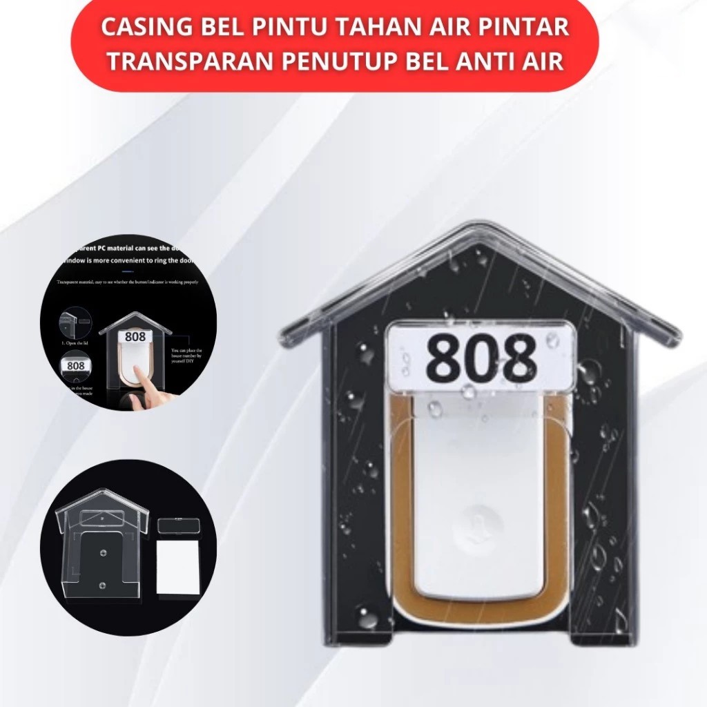 Jual Cover Pelindung Bel Rumah / Penutup Bel Rumah dari Hujan /Tahan ...