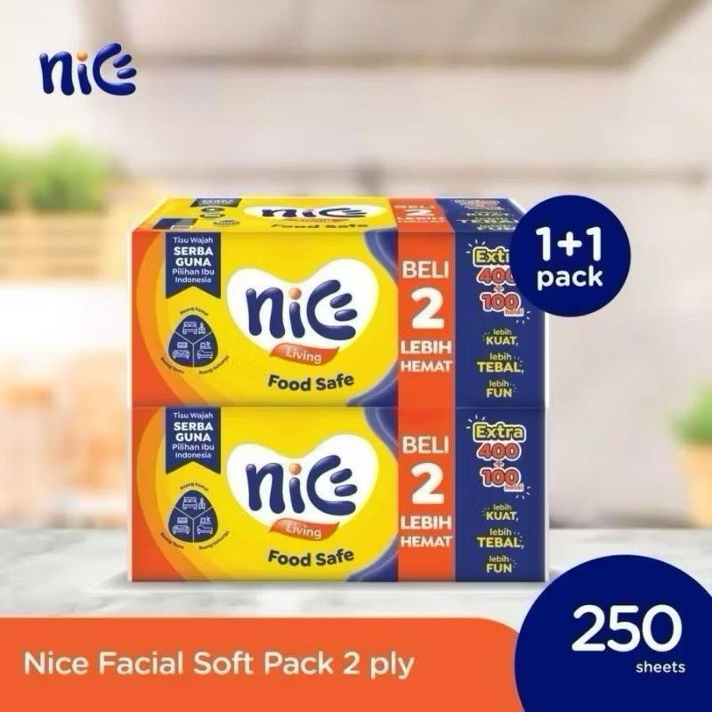 Jual Tisu Wajah Nice Living Food Save 400 + 100 helai | Shopee Indonesia