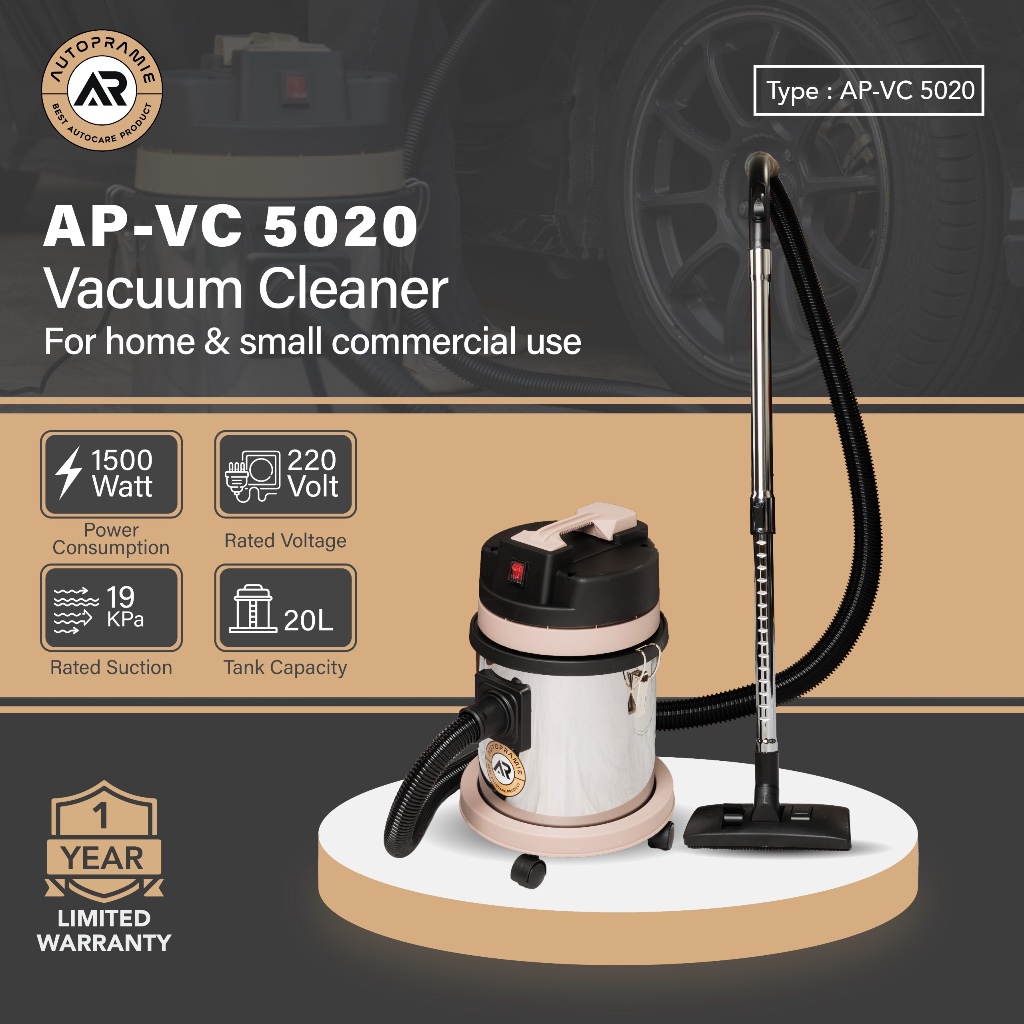 Jual Vacuum Cleaner 20L Mesin Vakum Sedot Debu Wet & Dry Autopramie AP ...