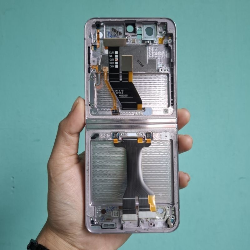 Jual BAZEL MIDDLE FRAME+FLEXIBEL+ENGSEL | TULANG TENGAH | TATAKAN LCD ...