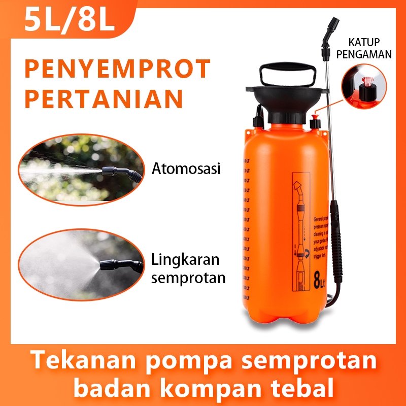 Jual VICTOR Pressure Sprayer 5LITER 8LITER Multi Fungsi Penyemprot Alat ...