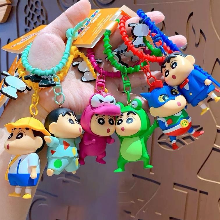 Jual Gantungan Kunci Figure Crayon Shinchan Shin Chan Keychain Karakter ...