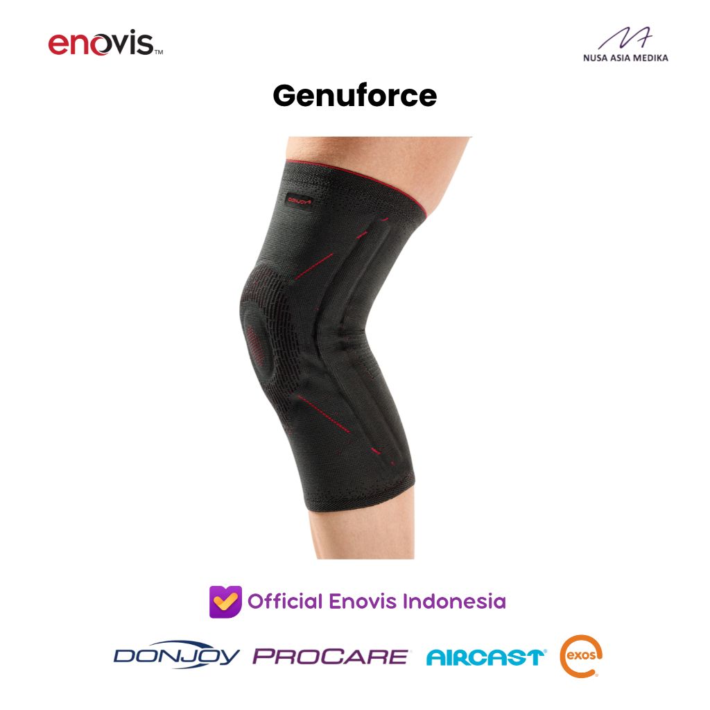 Jual DONJOY Genuforce - Penyangga Lutut dengan Kompresi Nyaman dan ...