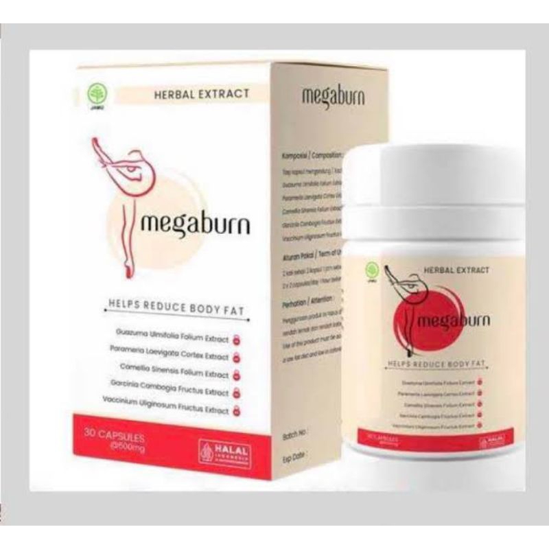 Jual Megaburn Original Mega Burn Helps Reduce Body Fat | Shopee Indonesia