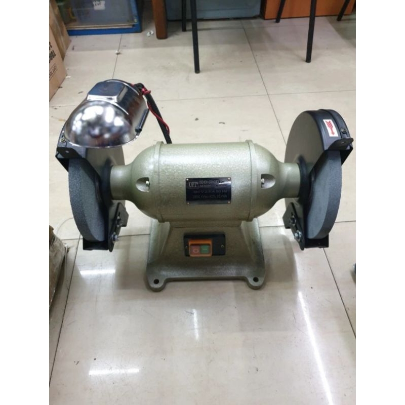 Jual Mesin Gerinda Duduk 250mm Bench Grinder 250 mm OPT | Shopee Indonesia