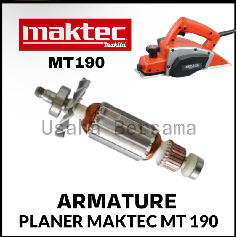 Jual Armature For Mesin Planer Maktec MT190 / Angker Dinamo Ketam ...