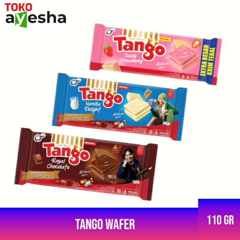 Jual Tango Wafer 110 gr - 4 Varian Rasa | Shopee Indonesia